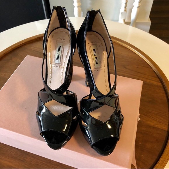 Miu Miu | Shoes | Min Miu Calzature Donna Heels | Poshmark